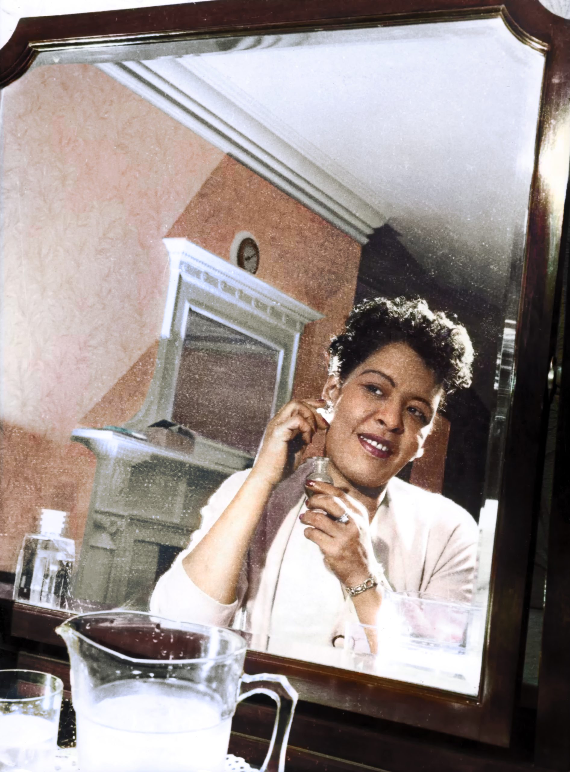 BILLIE HOLIDAY US jazz singer 1915 to 1959 here about 1950