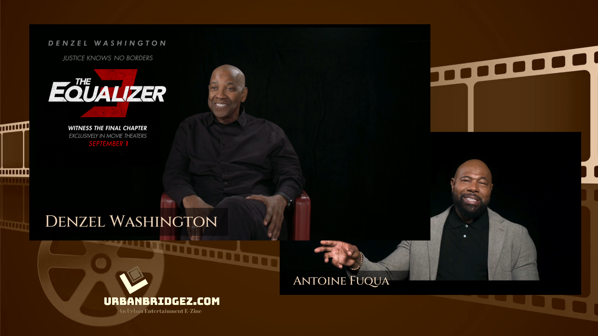 UB Spotlight: Denzel Washington + Antoine Fuqua Talk ‘The Equalizer 3’
