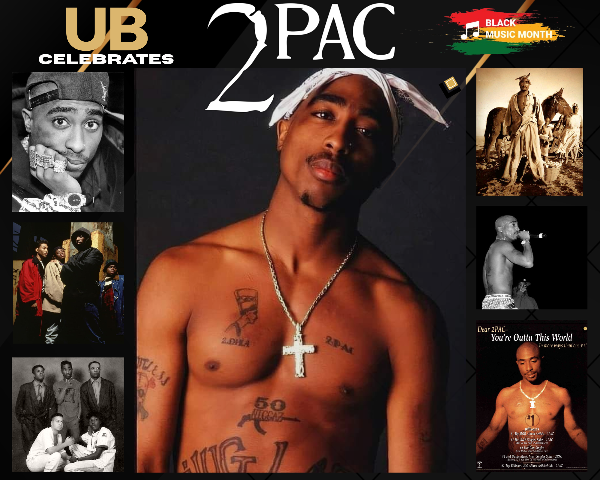 UB Black Music Spotlight: Celebrating Legendary Tupac Shakur